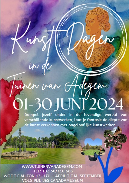 Kunstdagen – maand juni – TUINEN VAN ADEGEM